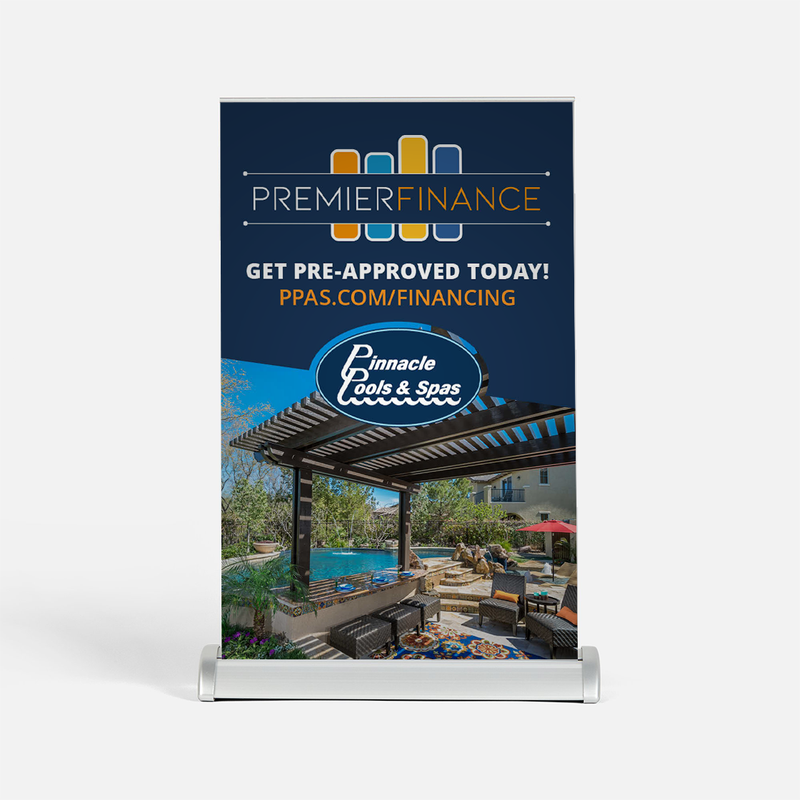 Pinnacle | Build - Tabletop Retractable Banner – Premier Store
